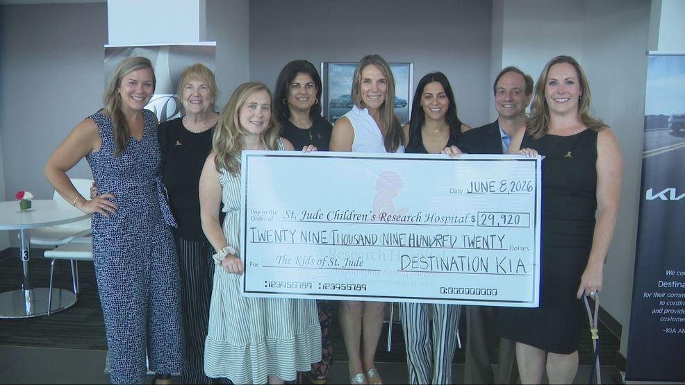 Destination Kia raises nearly $30,000 for life-saving cancer research