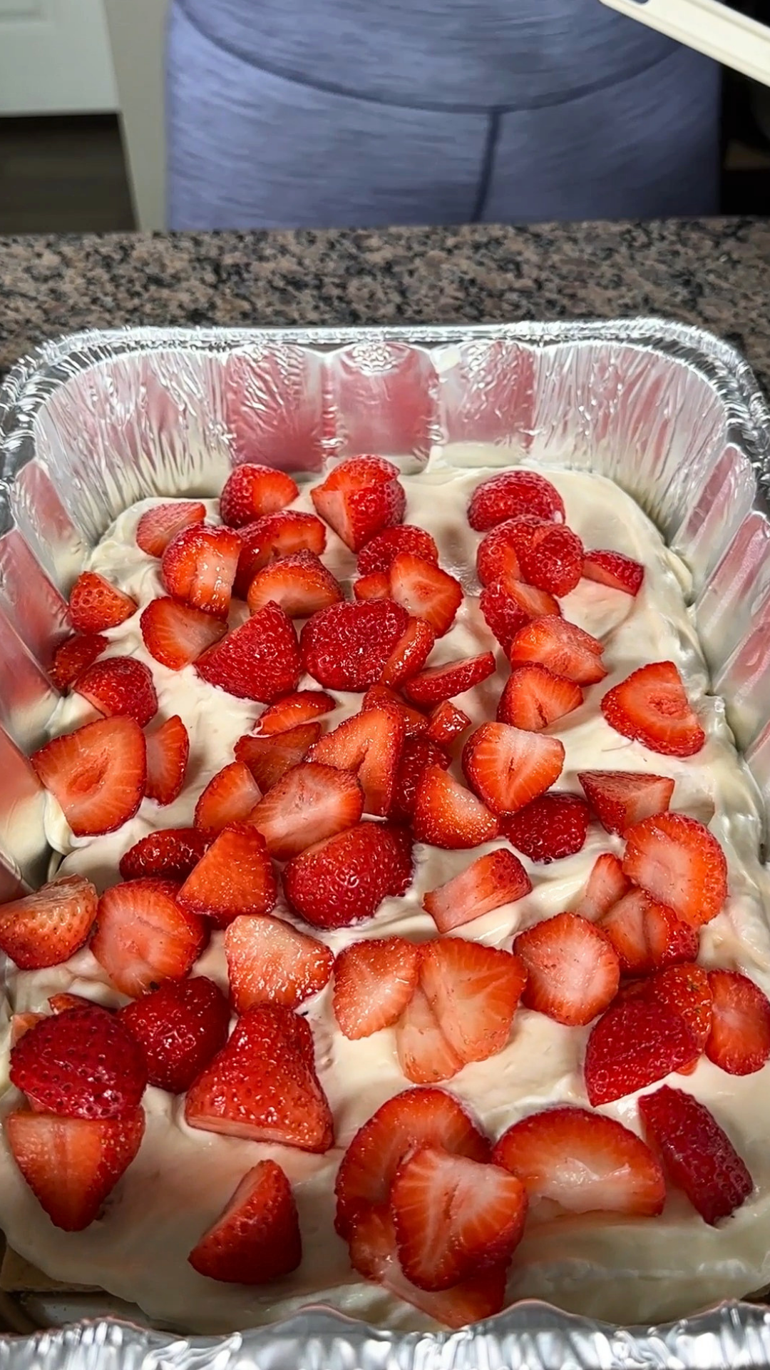 No bake strawberry icebox cake