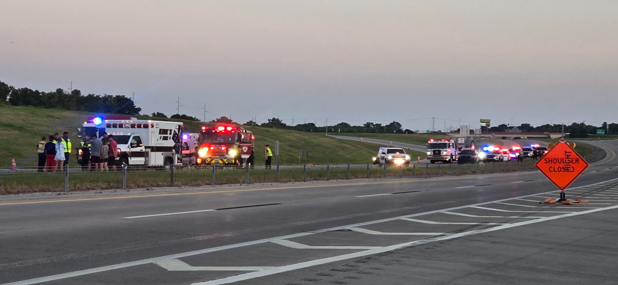 One dead after motorcycle wreck on I-44 in Lawton