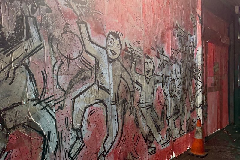 Sydney supermarket targeted with bizarre, glued-on graffiti in late ...