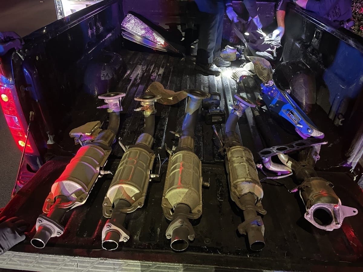 3 arrested after catalytic converter theft: Pleasanton police