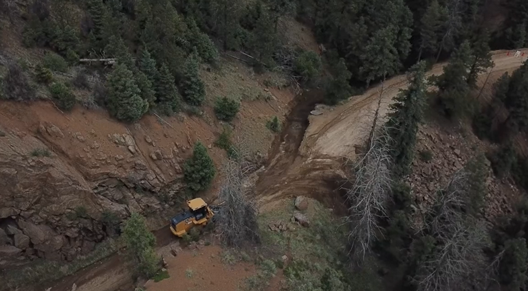 Cheyenne Canyon, Gold Camp remain closed following storm damage