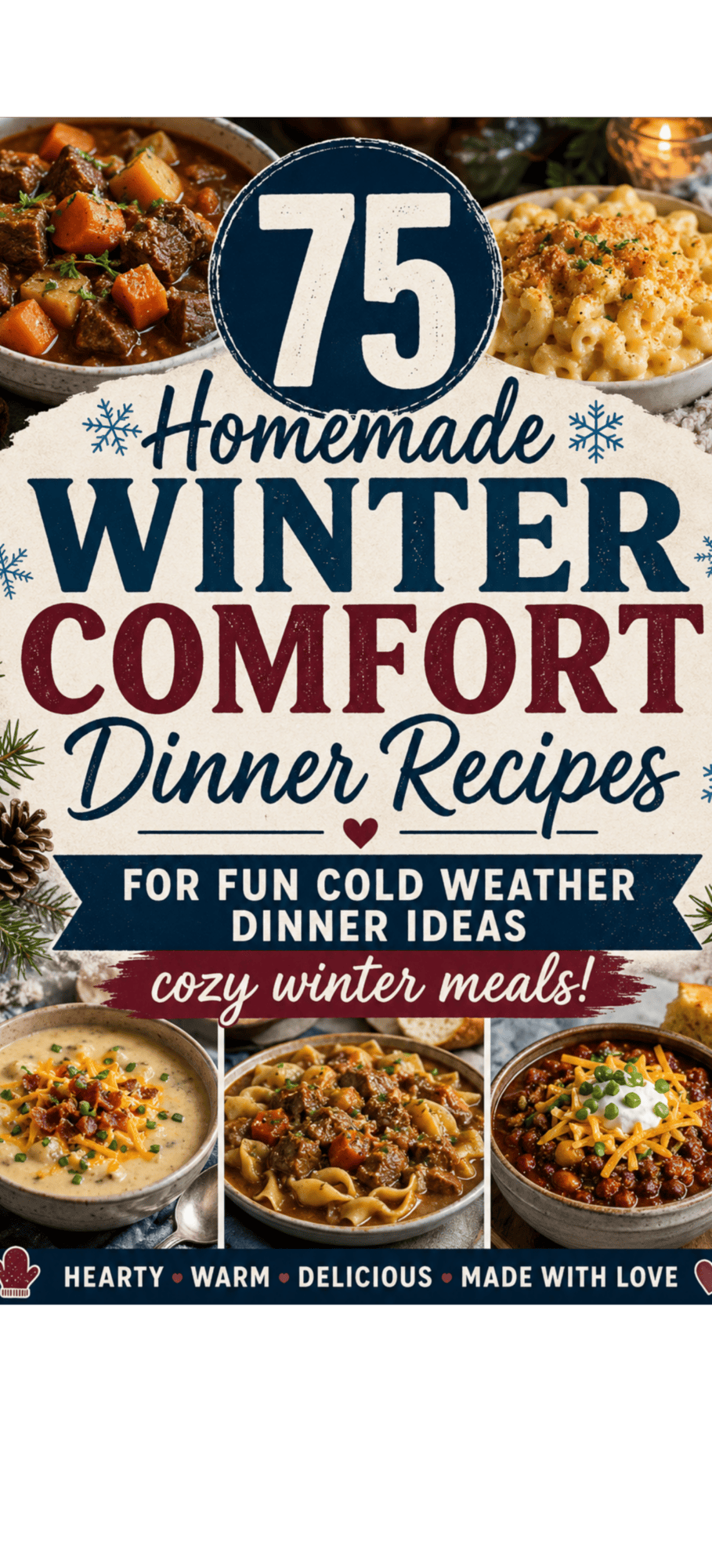 75 homemade winter comfort dinner recipes