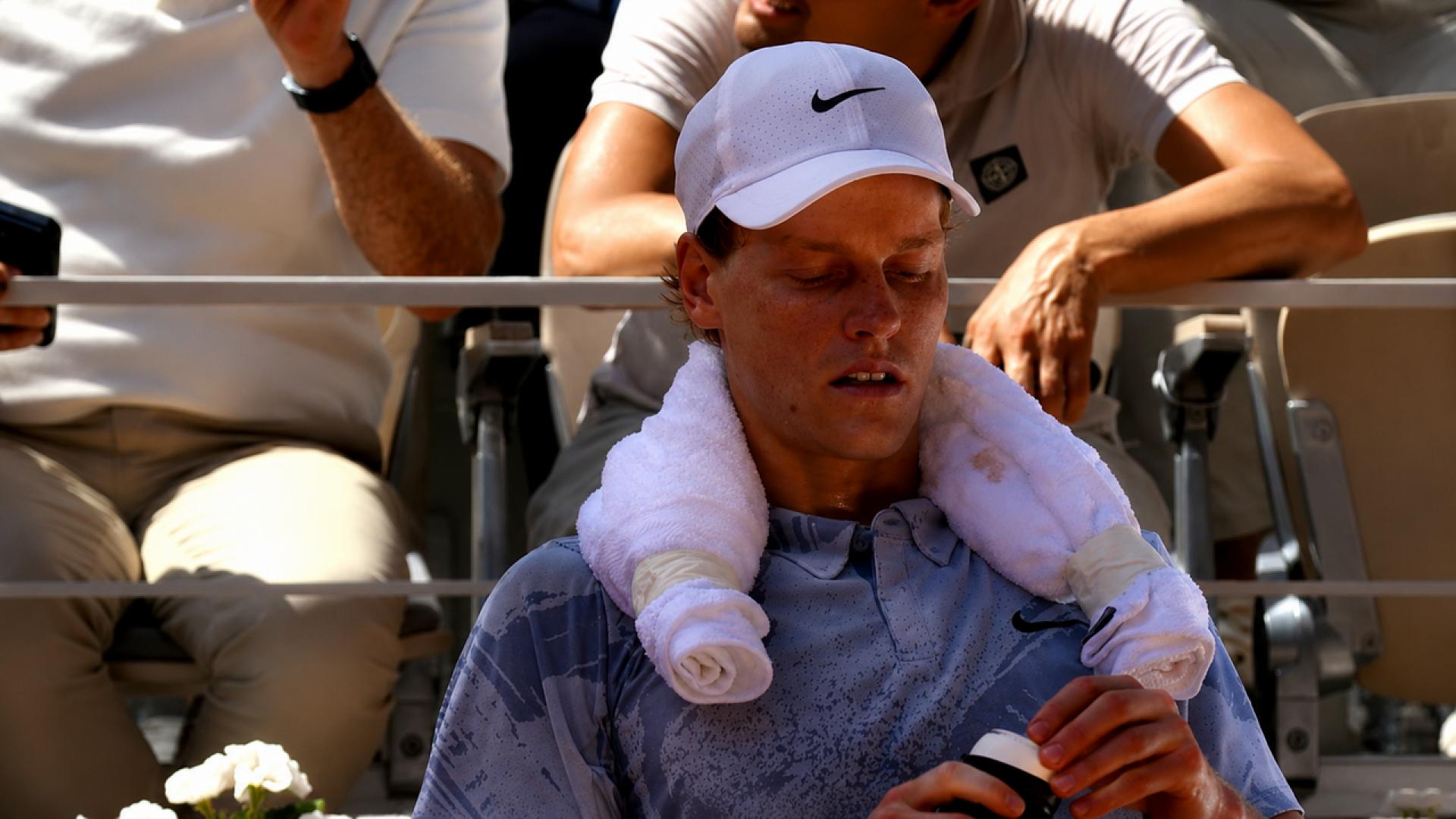 Jannik Sinner undergoes medical tests after shock Roland Garros collapse