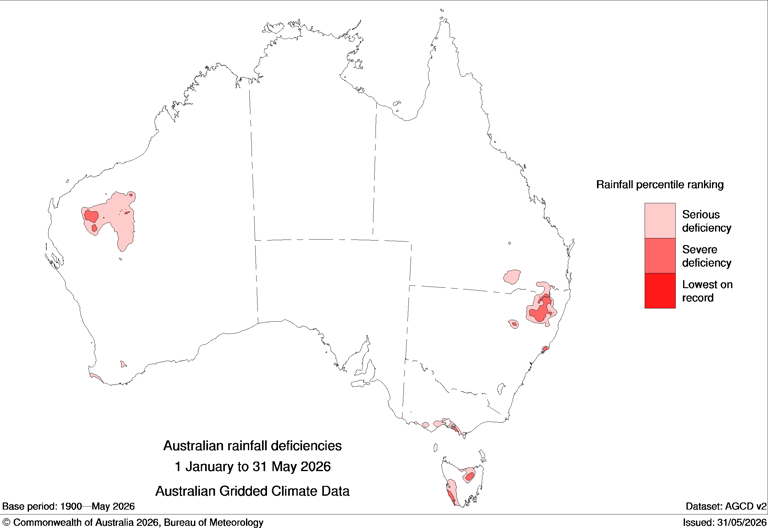 Winter 2026 Australian bushfire outlook