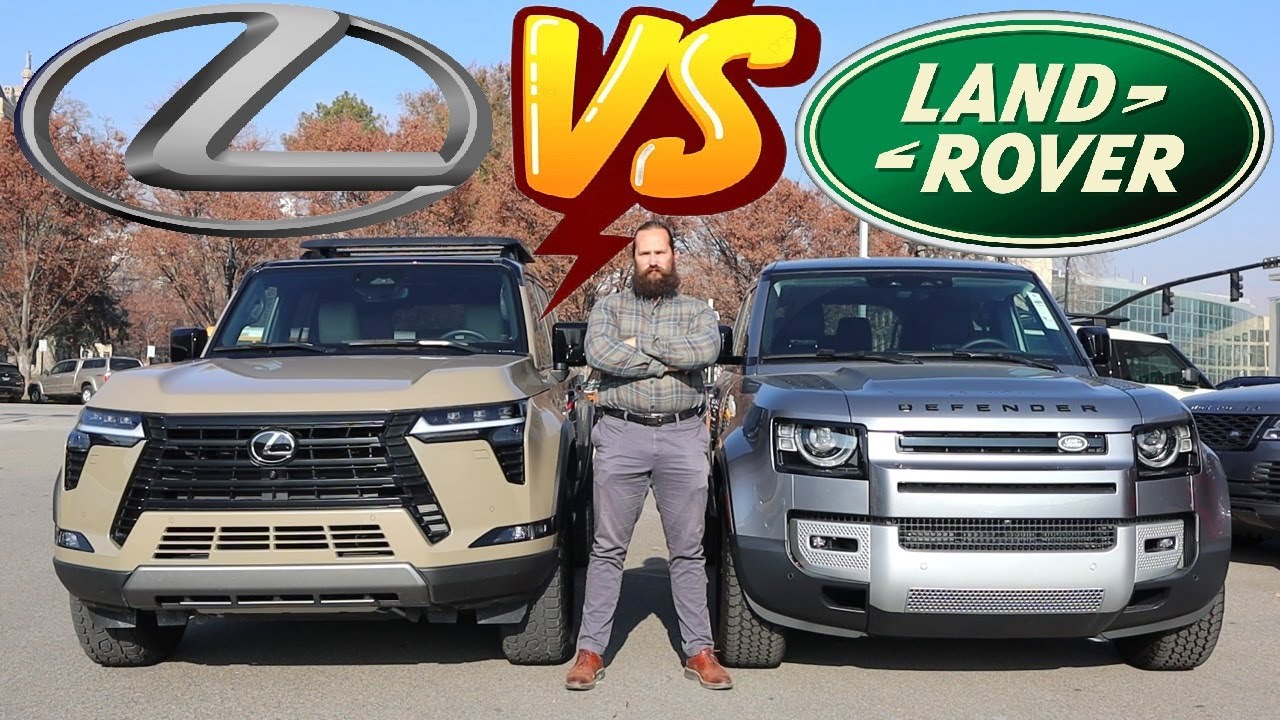 Can Land Rover beat Lexus? (2025 Land Rover Defender vs Lexus GX550)