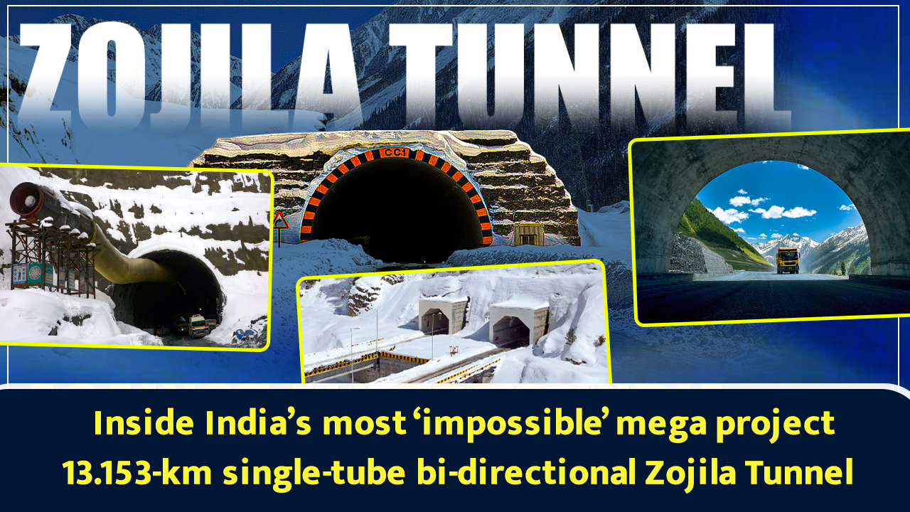 Inside India’s most ‘impossible’ mega project 13.153-km single-tube bi ...