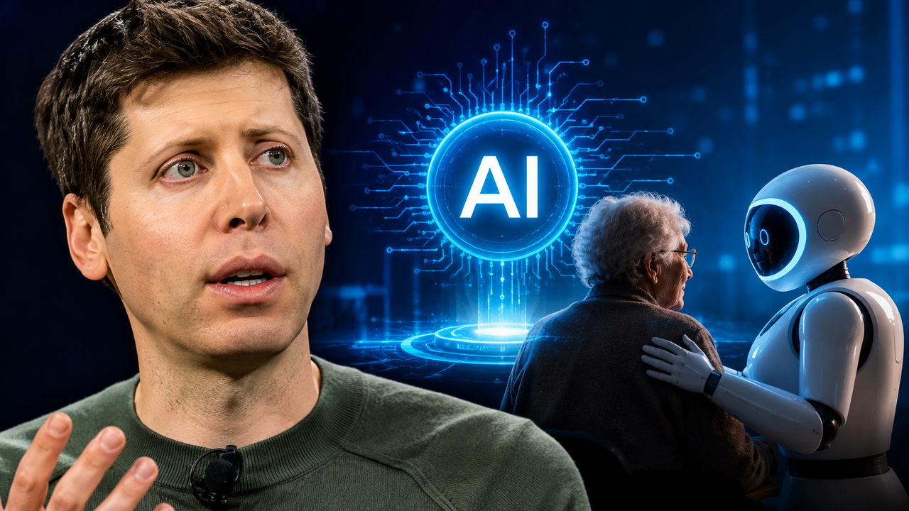 Sam Altman wants AI to take care of aging parents, makes big ...
