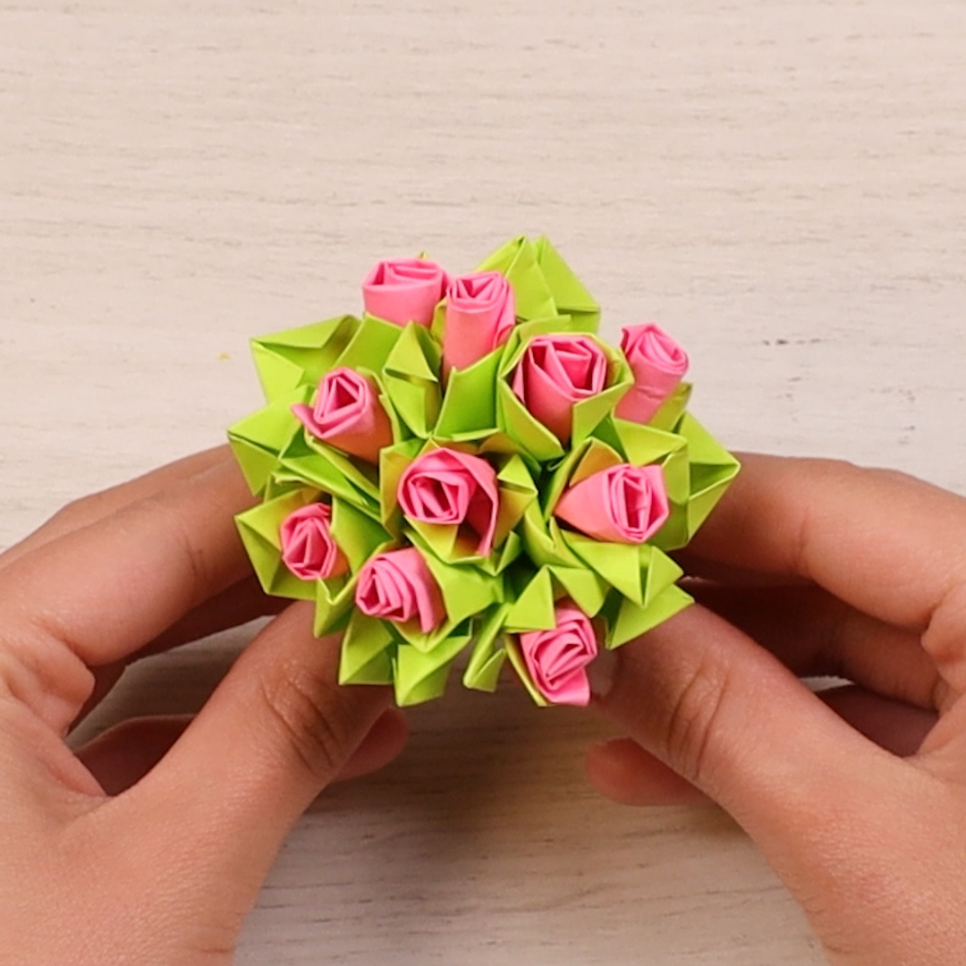 Bouquet of roses using Post-it Notes!💐🌹