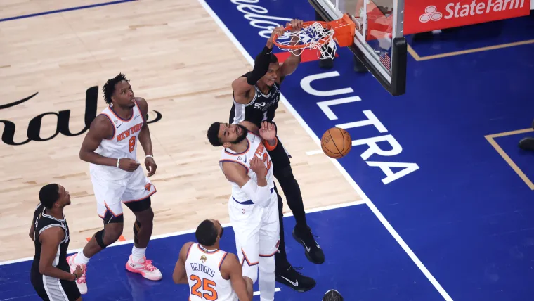 Spurs vs. Knicks final score, results: Victor Wembanyama quiets New ...