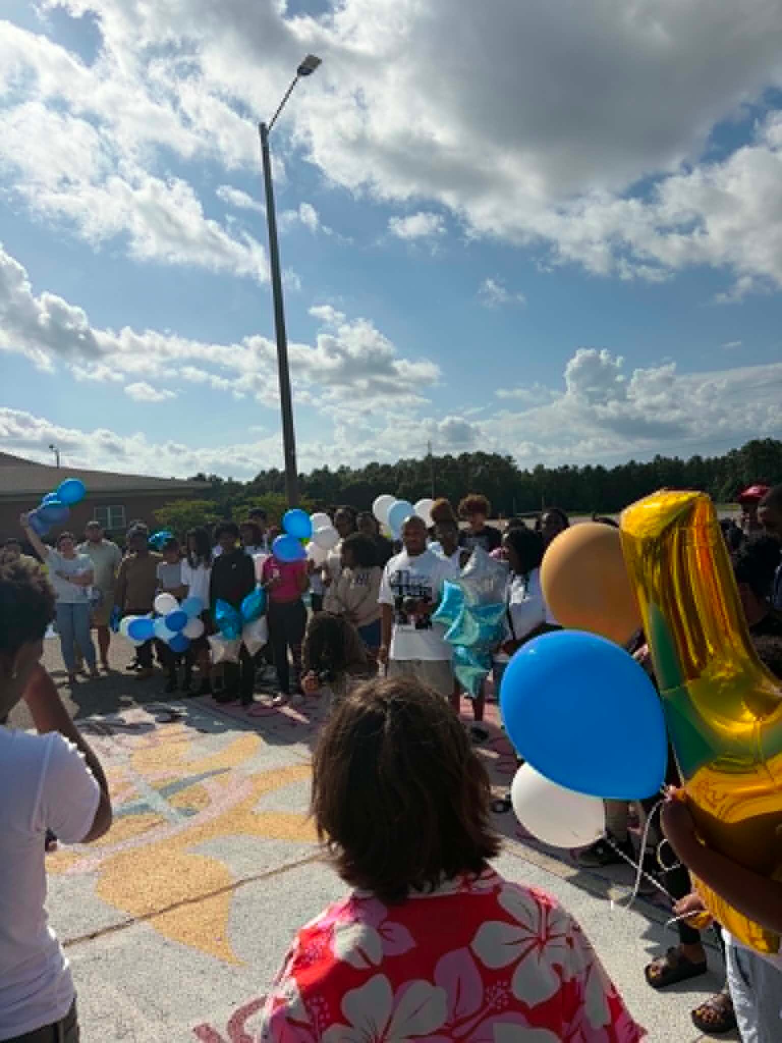 Balloon release honors Blount High School graduate killed in crash