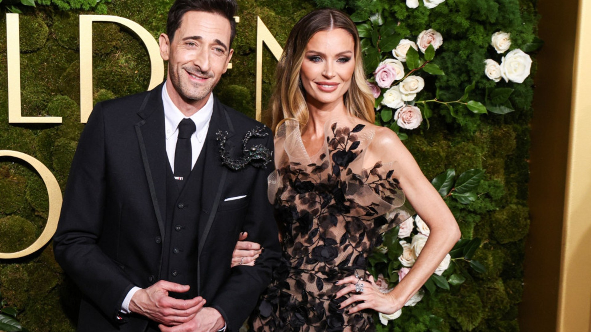 Adrien Brody reveals key to Georgina Chapman romance