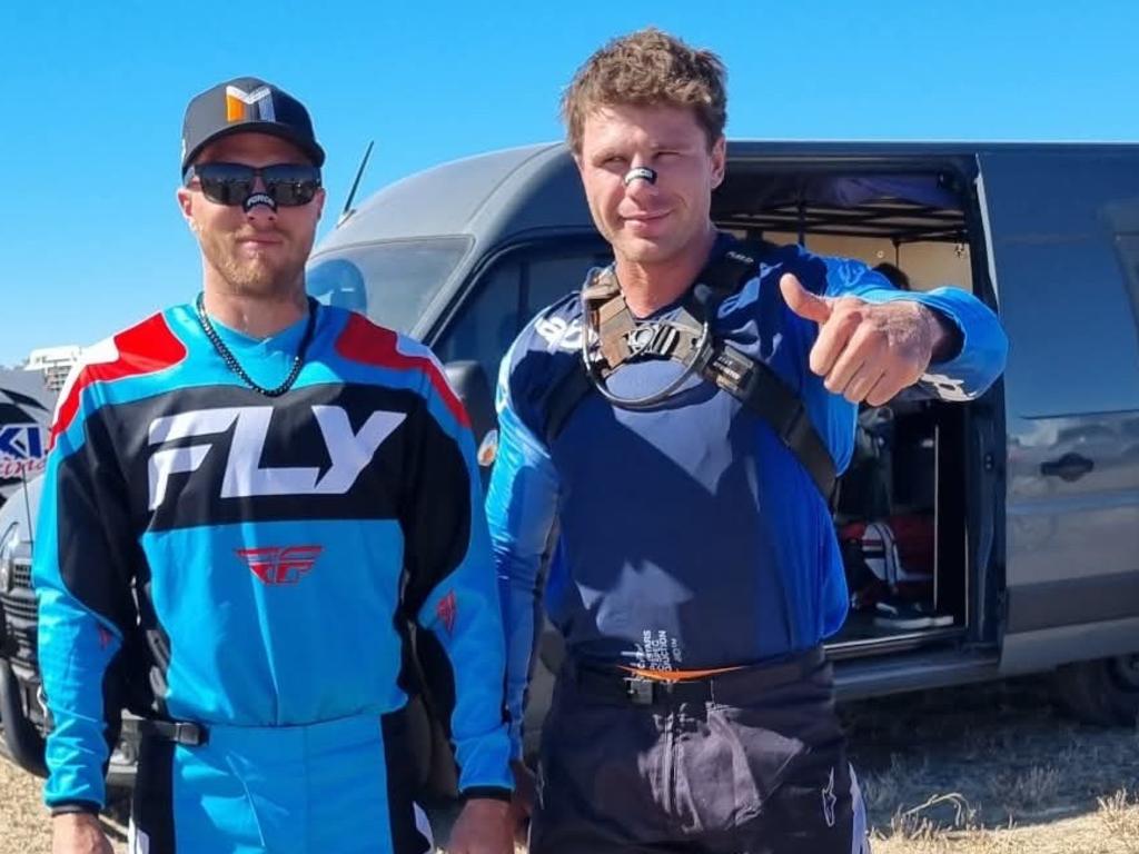 Rider killed in desert race 'larger than life'