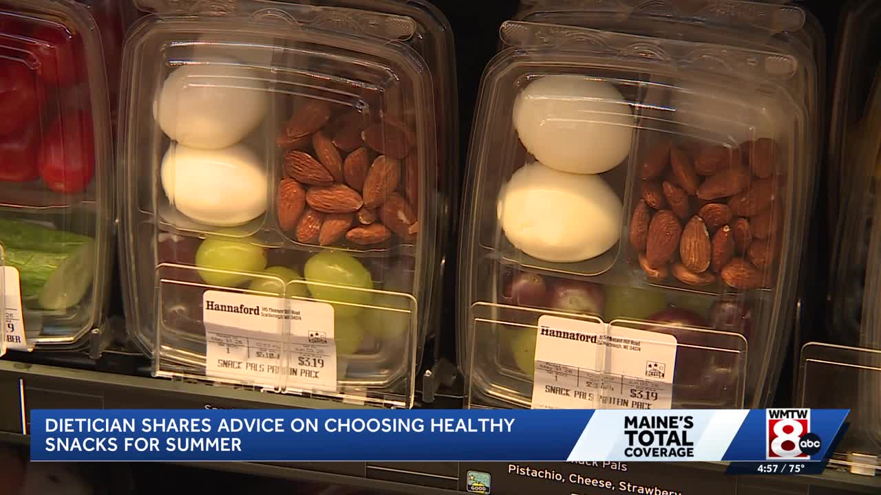 American Heart Association, Maine dietitian offer easy summer snack ideas