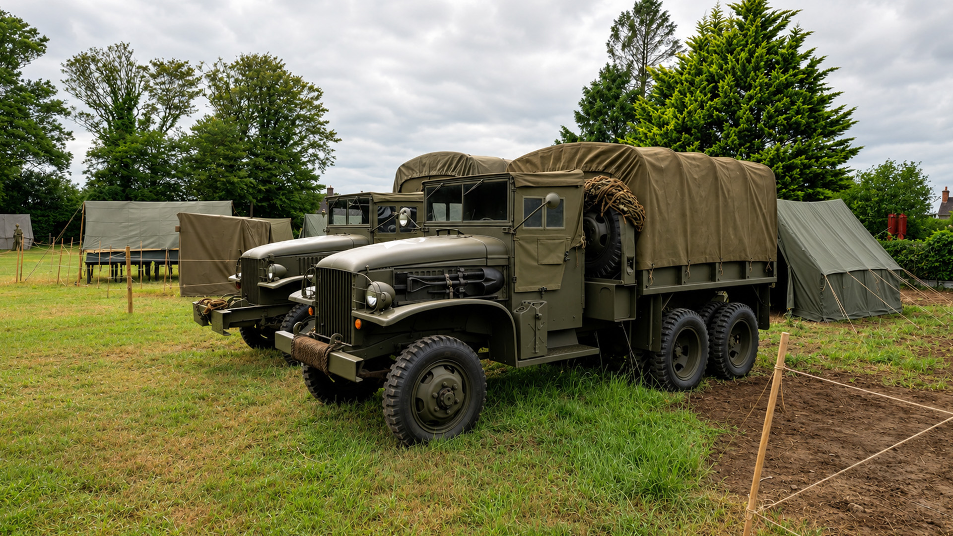 Visit Camp Géronimo during the D-Day anniversary in Normandy (4K)