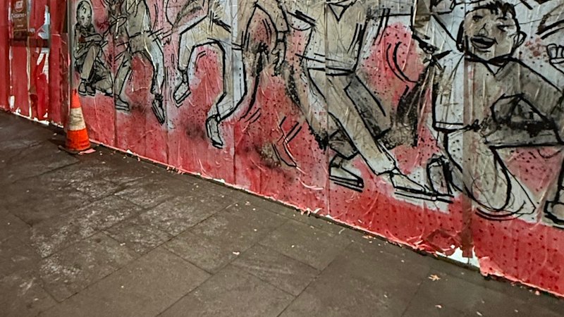 Sydney supermarket targeted with bizarre, glued-on graffiti in late ...