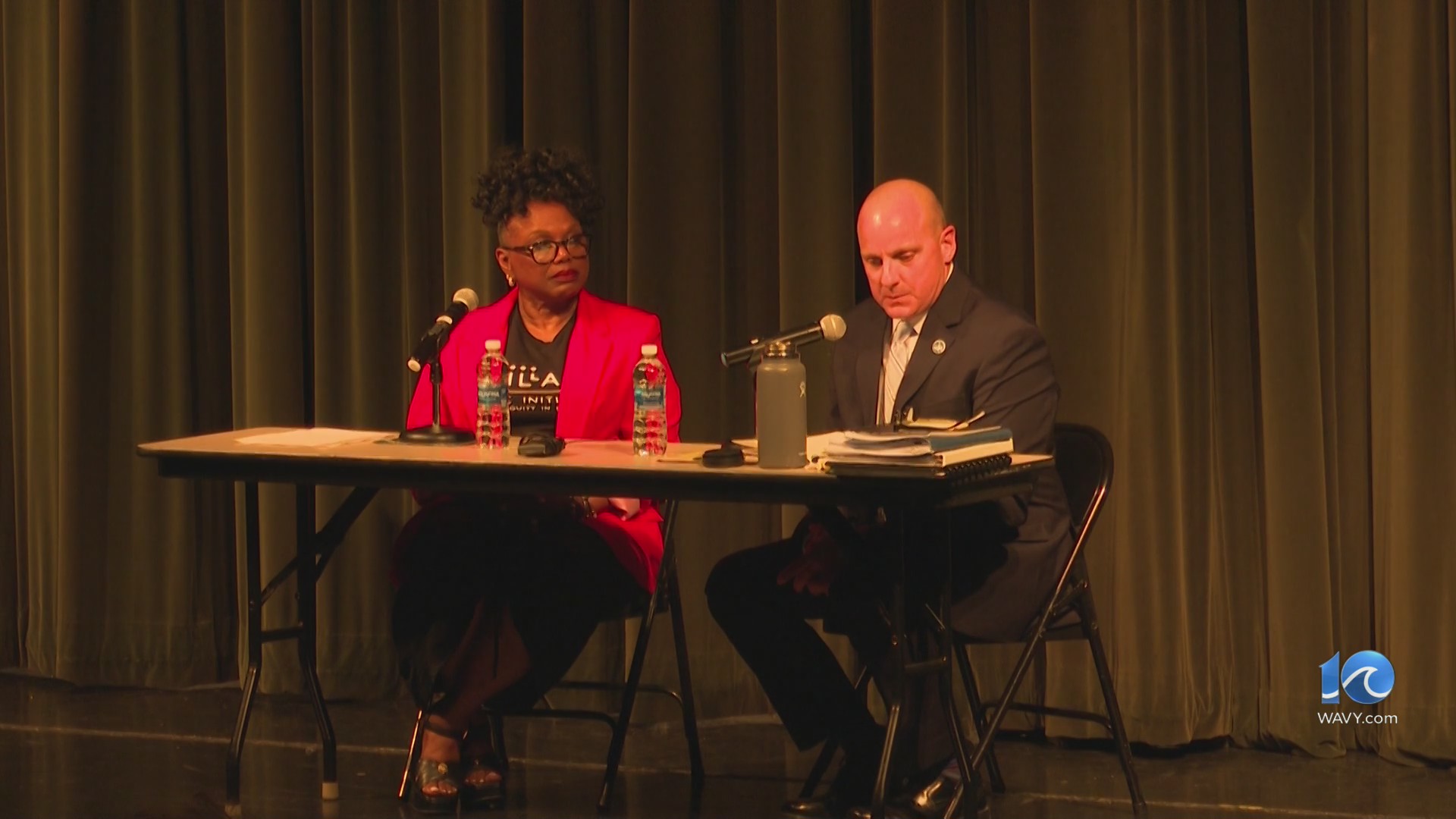 Community discussion held with WJCC superintendent following ...