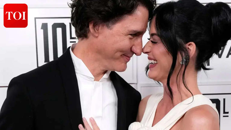 Katy Perry and Justin Trudeau make their red carpet debut at 'Katy ...