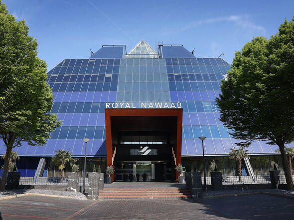 World's biggest curry house hidden inside giant blue pyramid looming ...