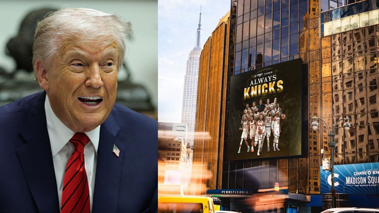 Trump booed by Madison Square Garden crowd in NBA Finals
