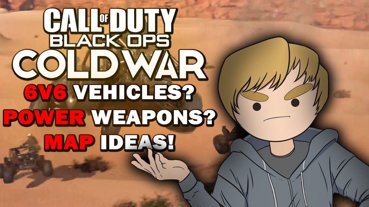 Should Black Ops Cold War have vehicles and power weapons?