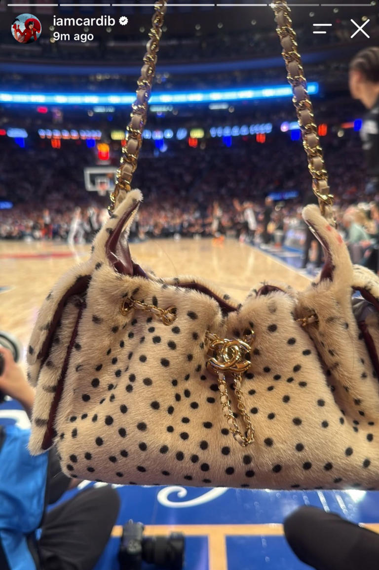 Cardi B flouts MSG’s no-bag rule with $7K Chanel purse — as celebs hit ...
