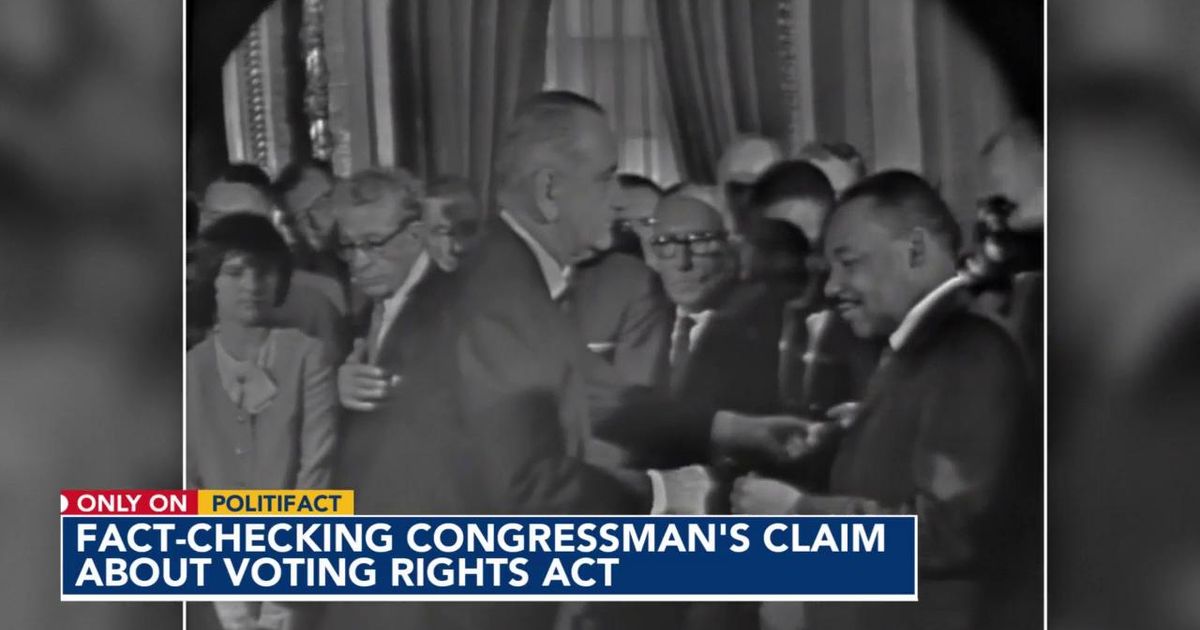 Fact-check: Was the Voting Rights Act created because of Democrat ...