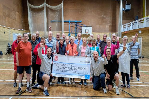 Charity dance raises more than £1,300 for heart foundation