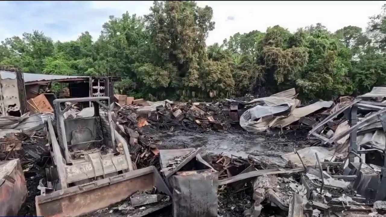 Honey business destroyed by fire