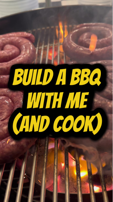 What I got on sale to build this BBQ setup