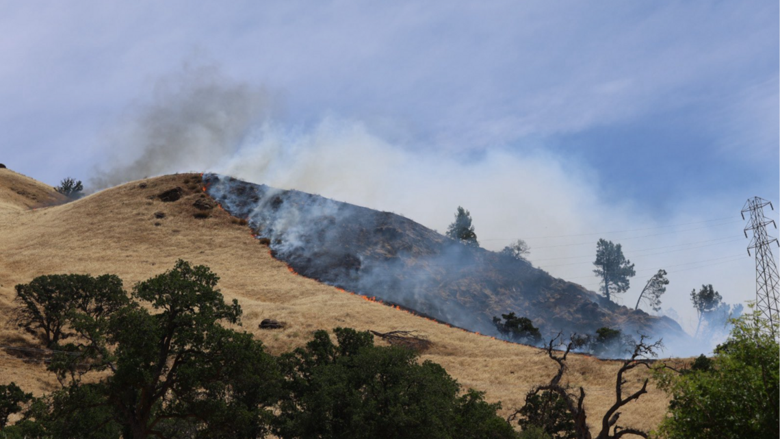 Putah fire containment at 15% in Northern CA after prescribed burn escapes