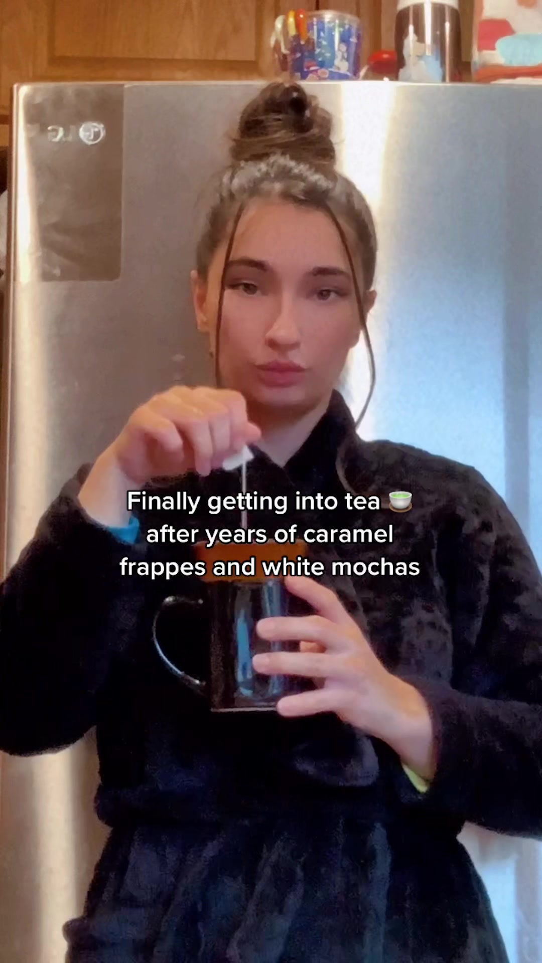 Tazo Passion green tea with honey
