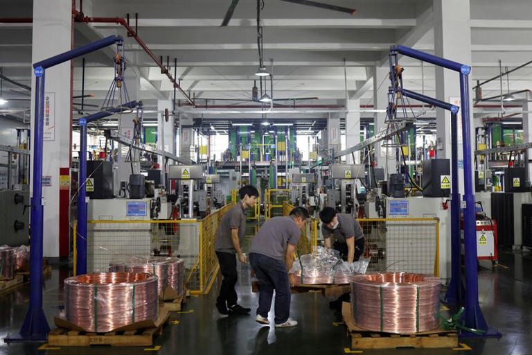China's May unwrought copper imports slip 1.33% m/m