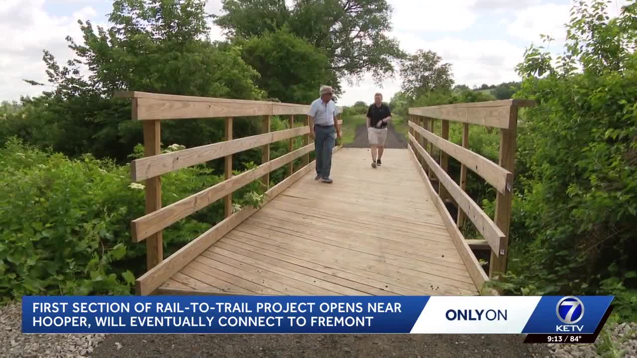 'Rail-to-trail' project puts old railroad into use in Dodge County