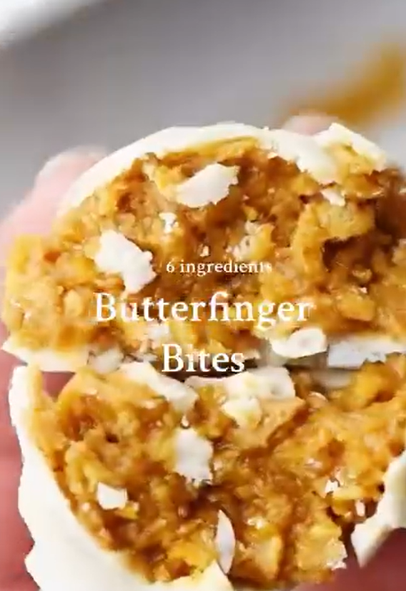 White chocolate Butterfinger bites that take dessert to the next level
