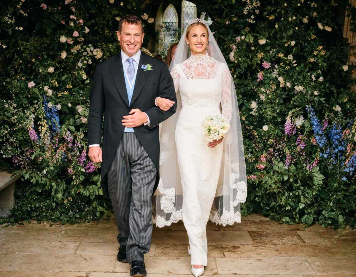 Peter Phillips shares behind-the-scenes look at his wedding—and it ...