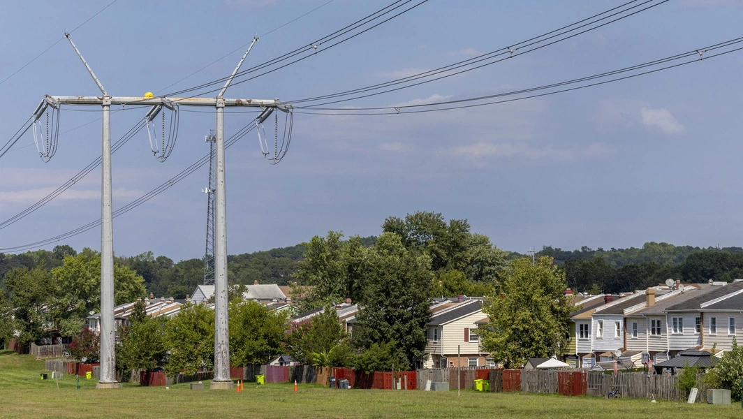 Why power lines have bright marker balls