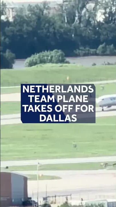 Netherlands national team departs Kansas City for World Cup opener