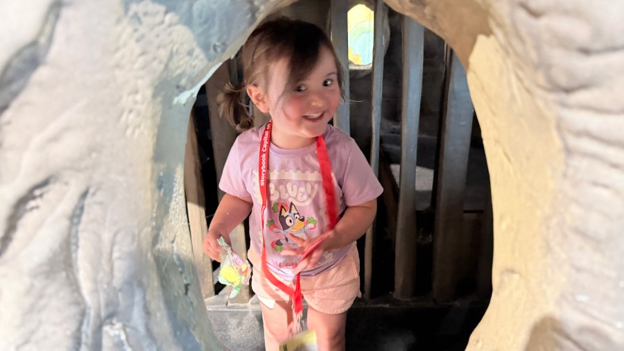 For one Abilene child, day 3 of CALF was a first storybook adventure