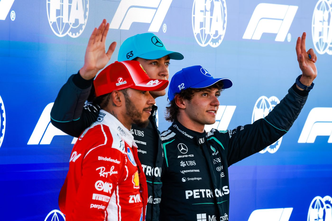 F1, Russell in pole davanti ad Hamilton e Antonelli a Barcellona ...