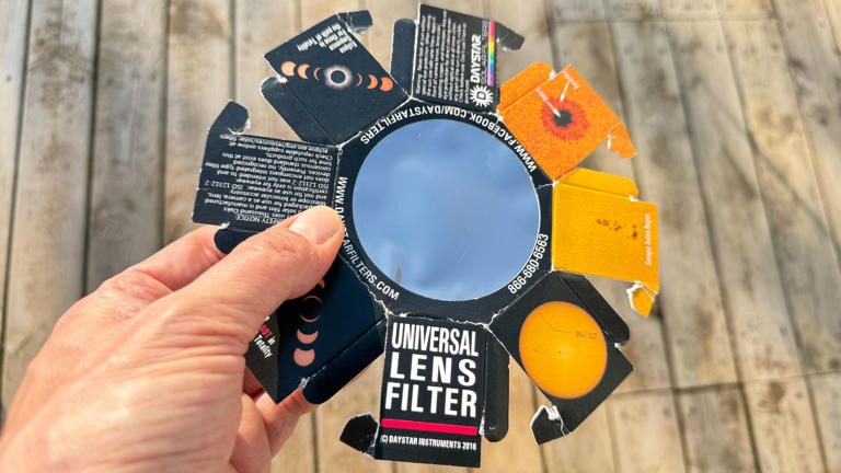 This simple cardboard filter is the cheapest way to shoot a solar eclipse!