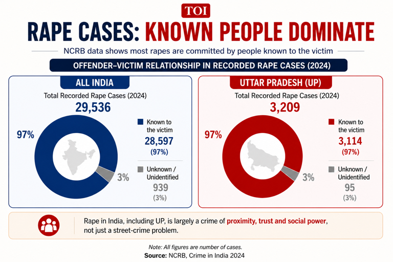 Yogi’s UP beats national violent-crime decline across 5 key categories