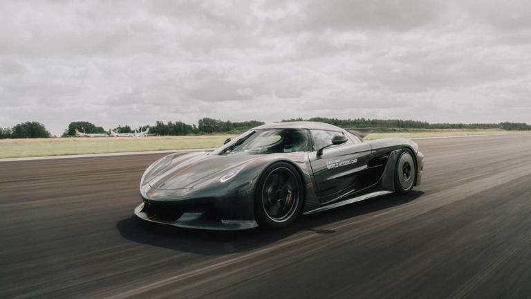 Koenigsegg Jesko Absolut Just Sets Fastest Quarter-Mile Record for a ...