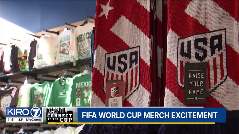 Video: World Cup merch excitement