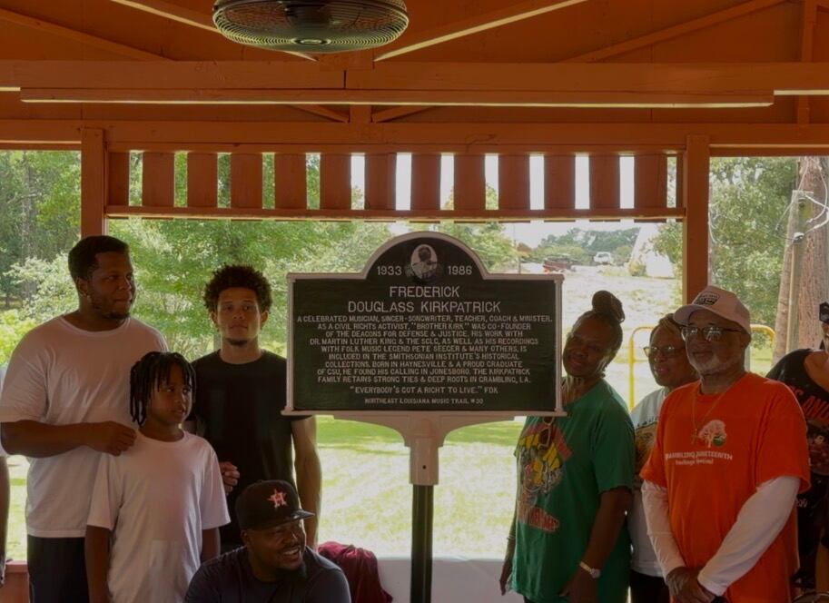 Grambling to install marker honoring Frederick Douglass Kirkpatrick