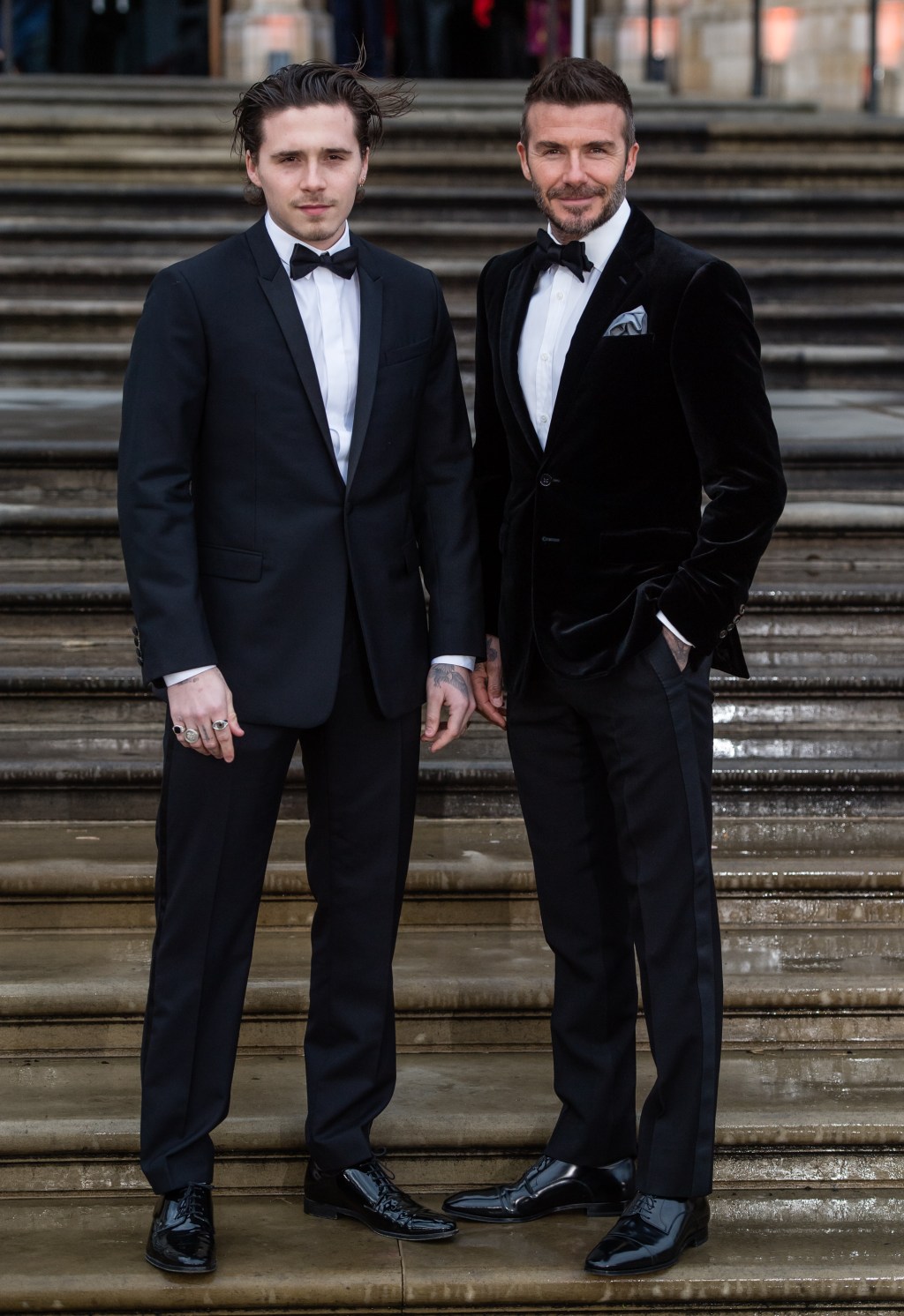 David Beckham shuts down interview question about son Brooklyn as ...