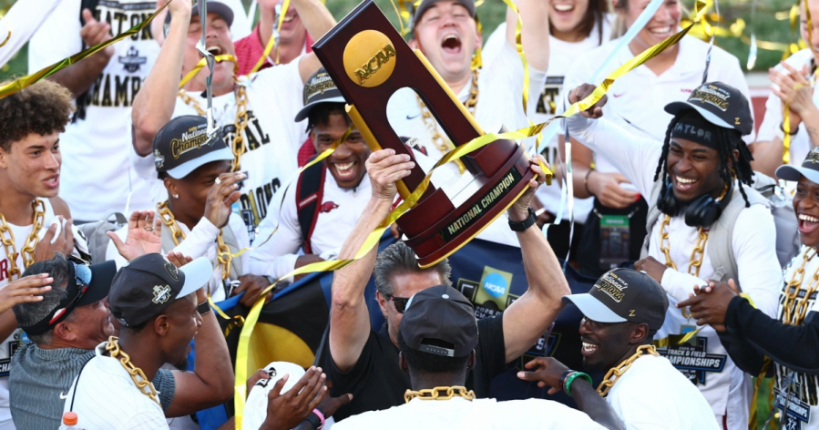 Arkansas men’s track wins 2026 NCAA outdoor championship, first since 2003