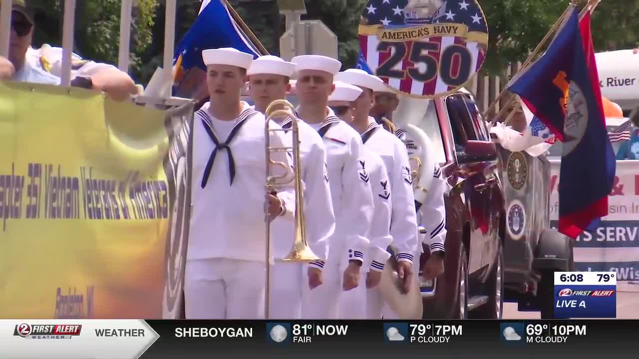 Appleton holds 75th annual Flag Day parade along new route