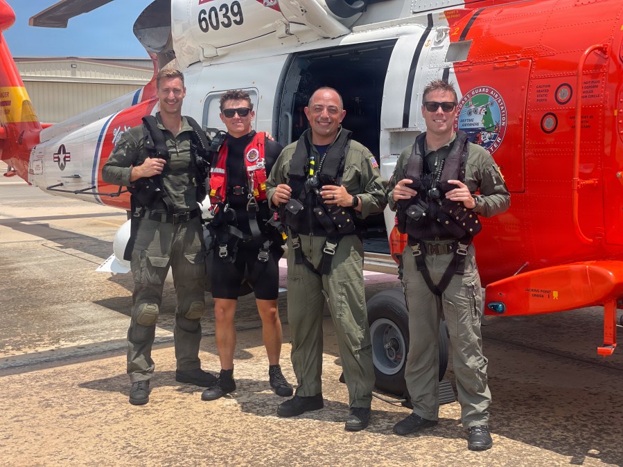 Coast Guard Charleston watchstanders assist in medevac for man 92 miles ...