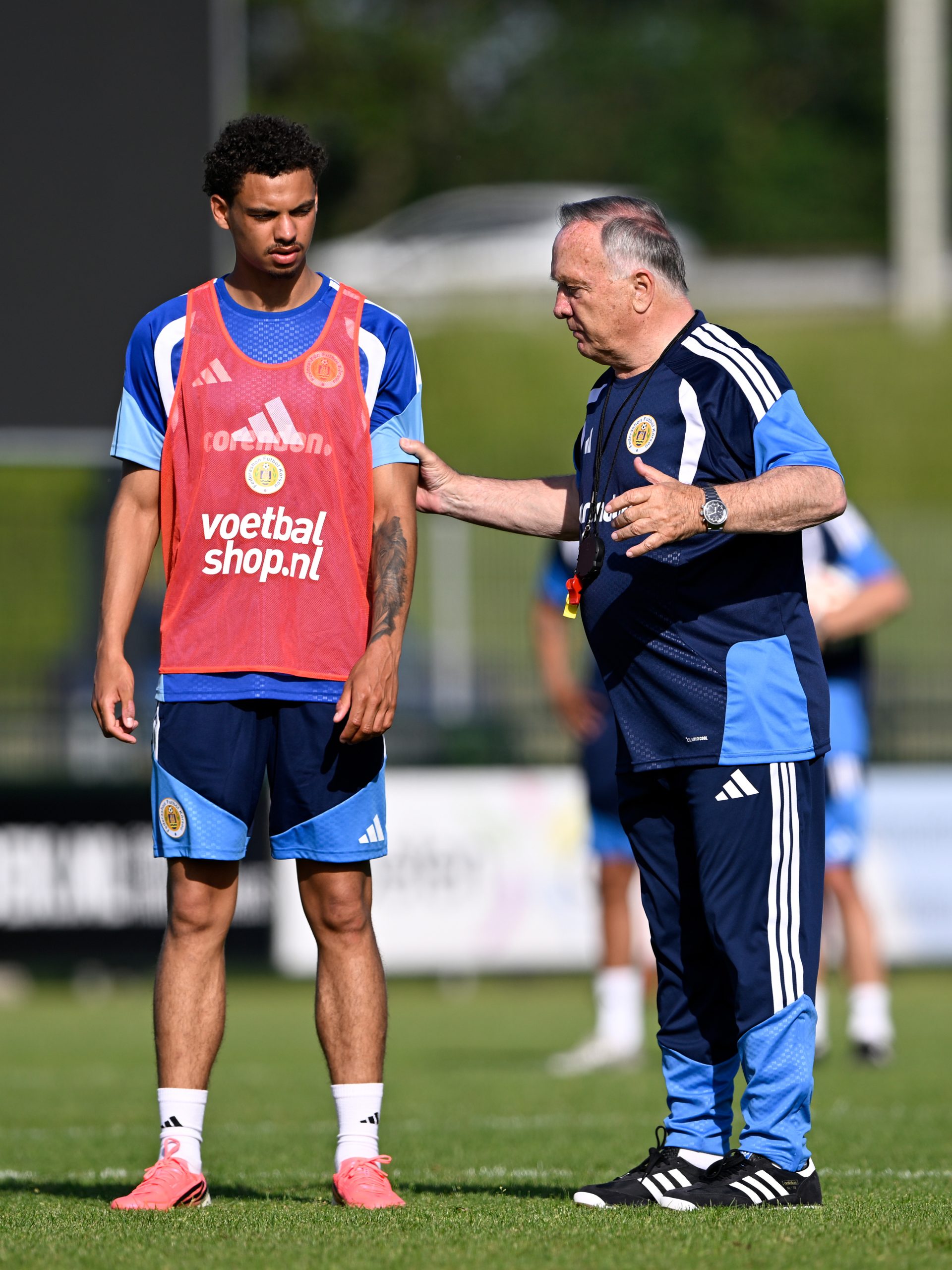 Curaçao coach tells players 'Don't be nervous' to play Germany